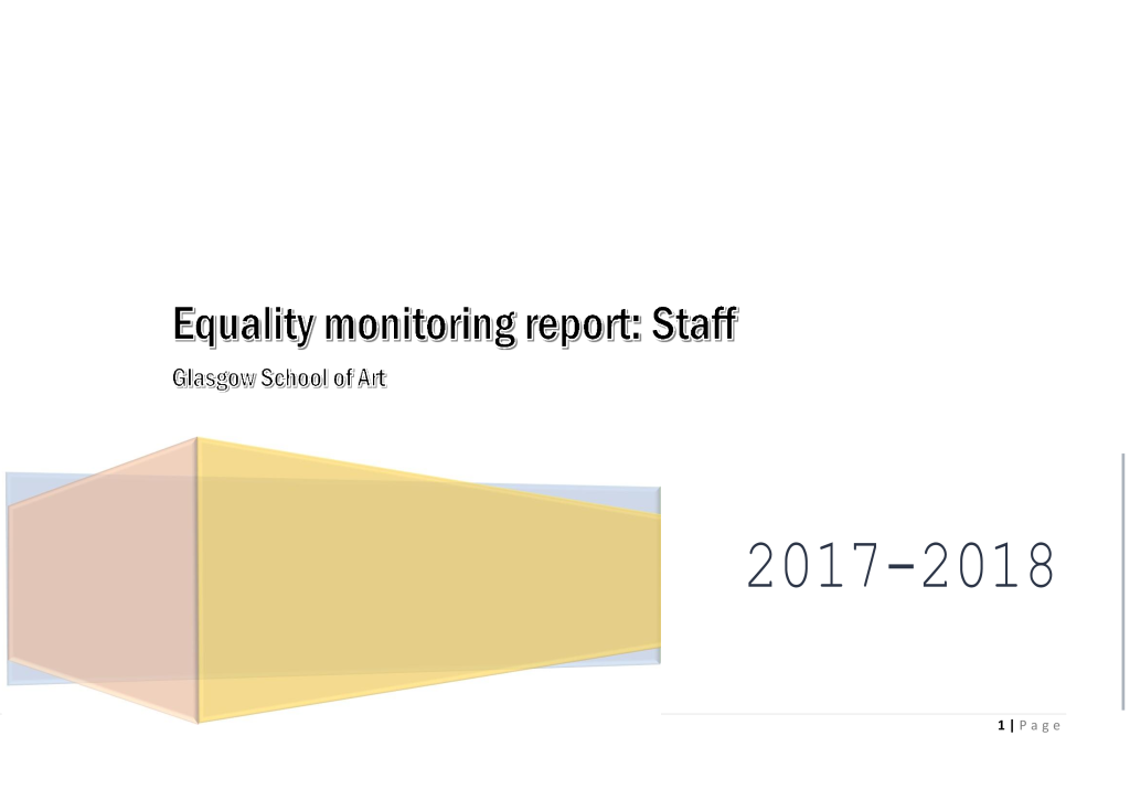 Staff Equality Monitoring Report 2017-2018 – GSA Documents