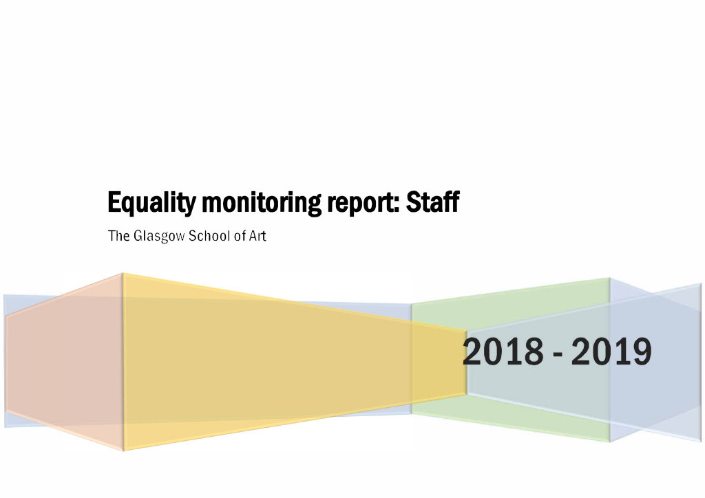 Staff Equality Monitoring Report 2018-2019 – GSA Documents