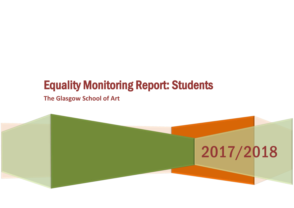 Students Equality Monitoring Report 2017-2018 – GSA Documents