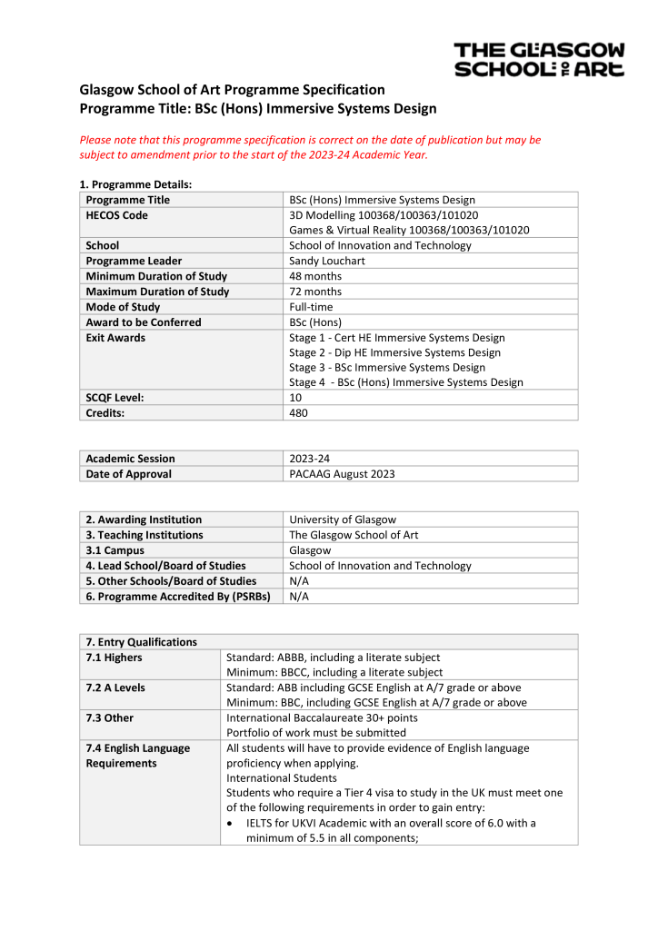 BSc-Hons-Immersive-Systems-Design-2023-24 – GSA Documents
