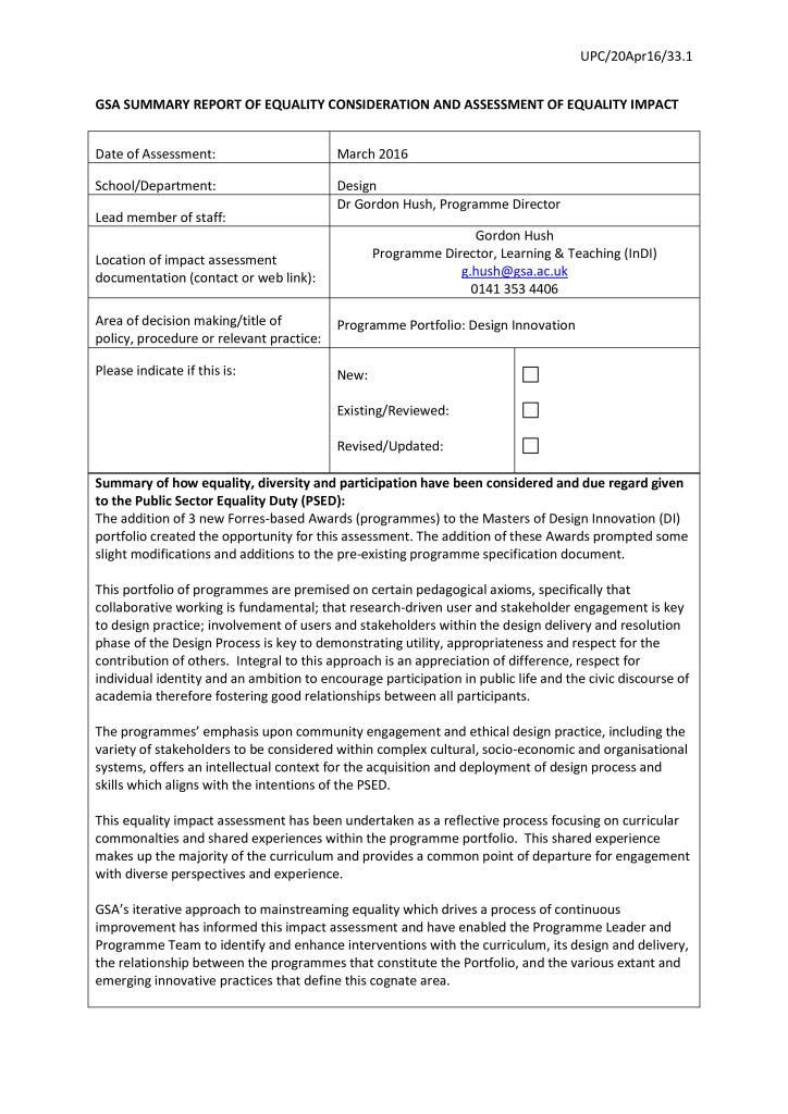 GSA-EIA-Summary-Report-MDes-Design-Innovation – GSA Documents