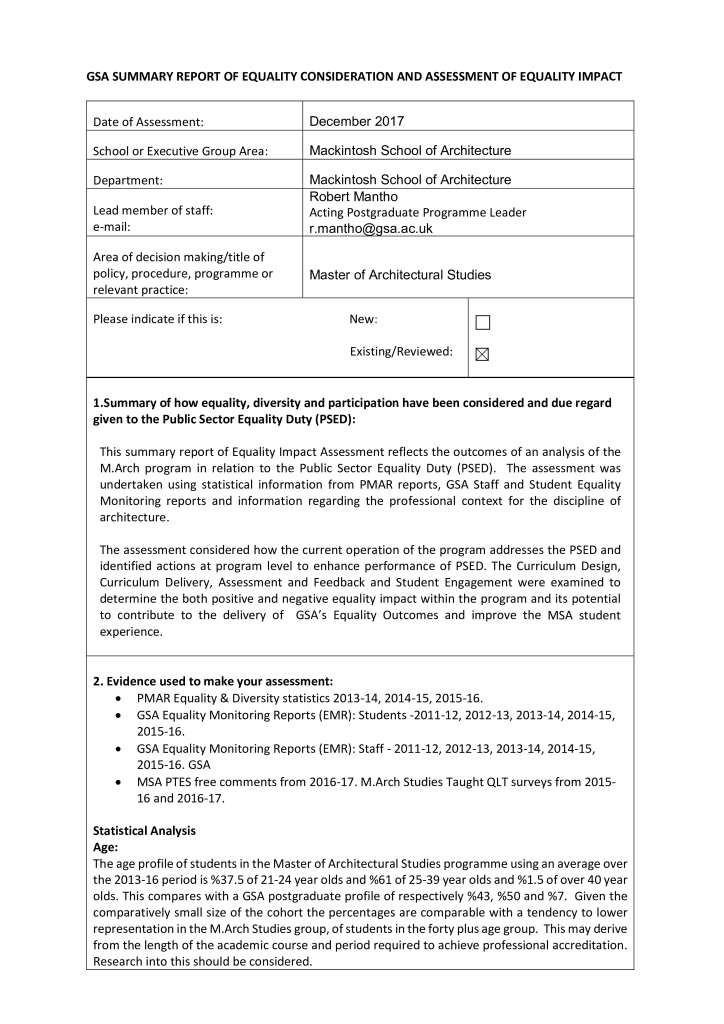 gsa-eia-summary-report-master-of-architectural-studies – GSA Documents