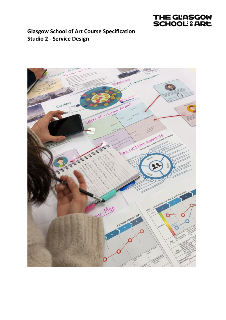 Studio 2 – Service Design 2024-25 – GSA Documents