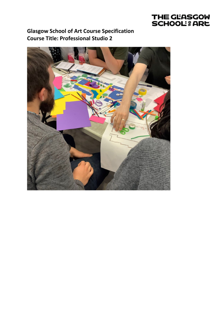 Professional Studio 2 2025-26 – GSA Documents