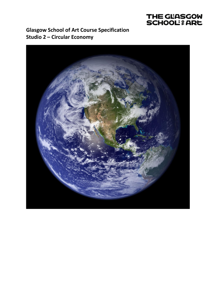 Studio 2 – Circular Economy 2025-26 – GSA Documents