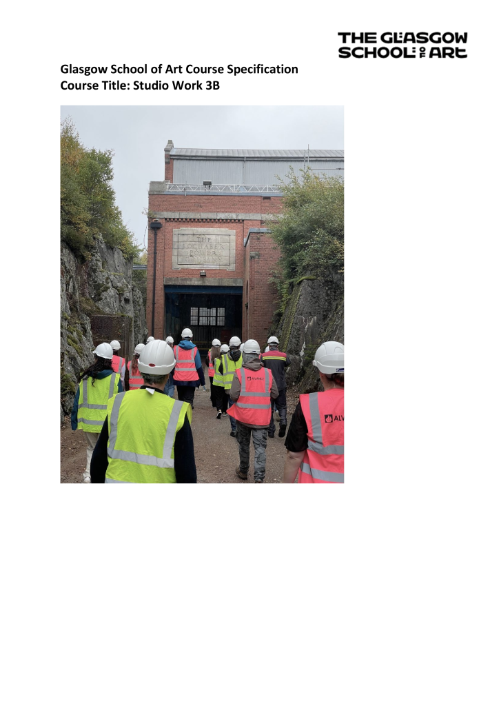 Studio Work 3B 2025-26 – GSA Documents