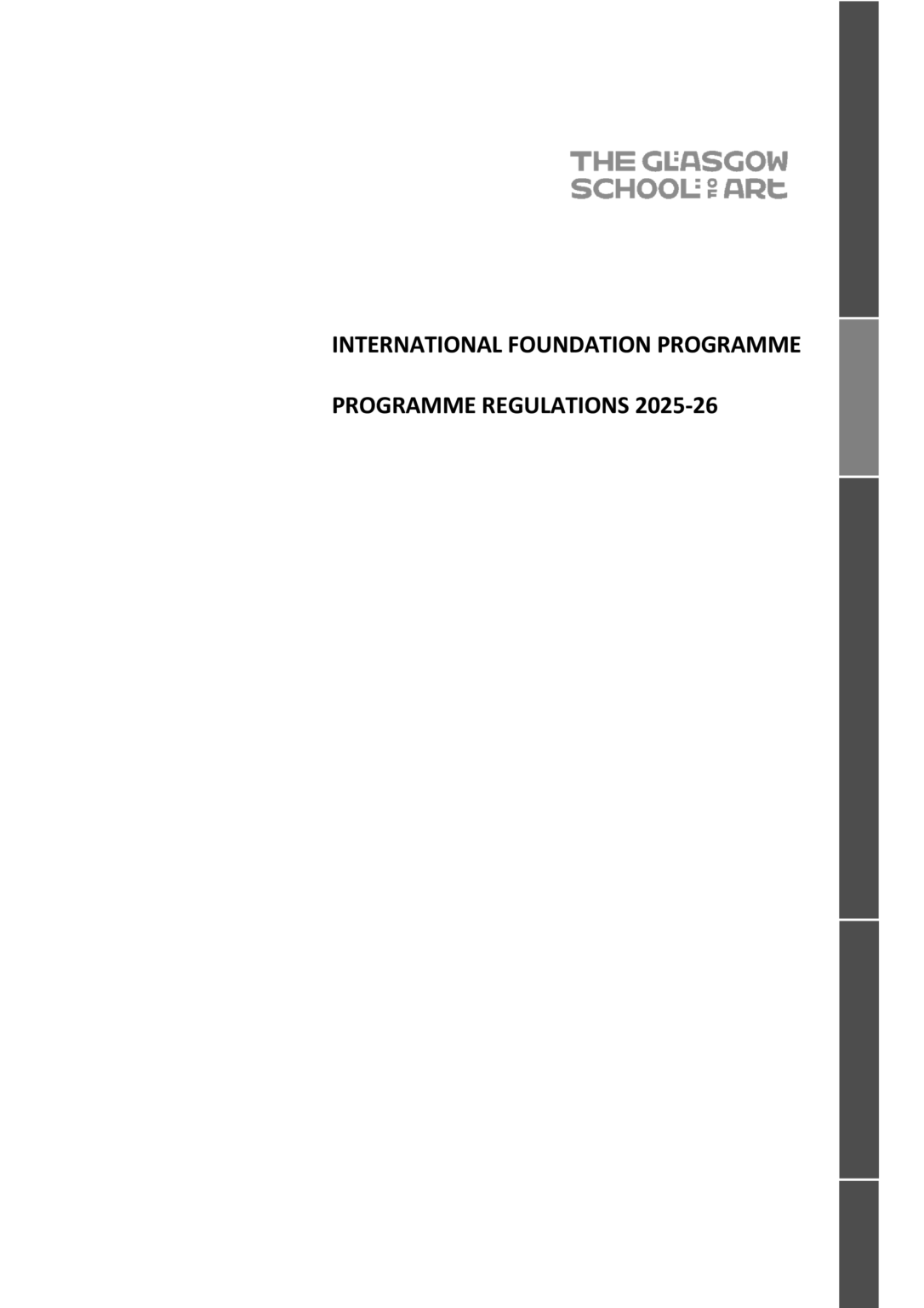 GSA Documents