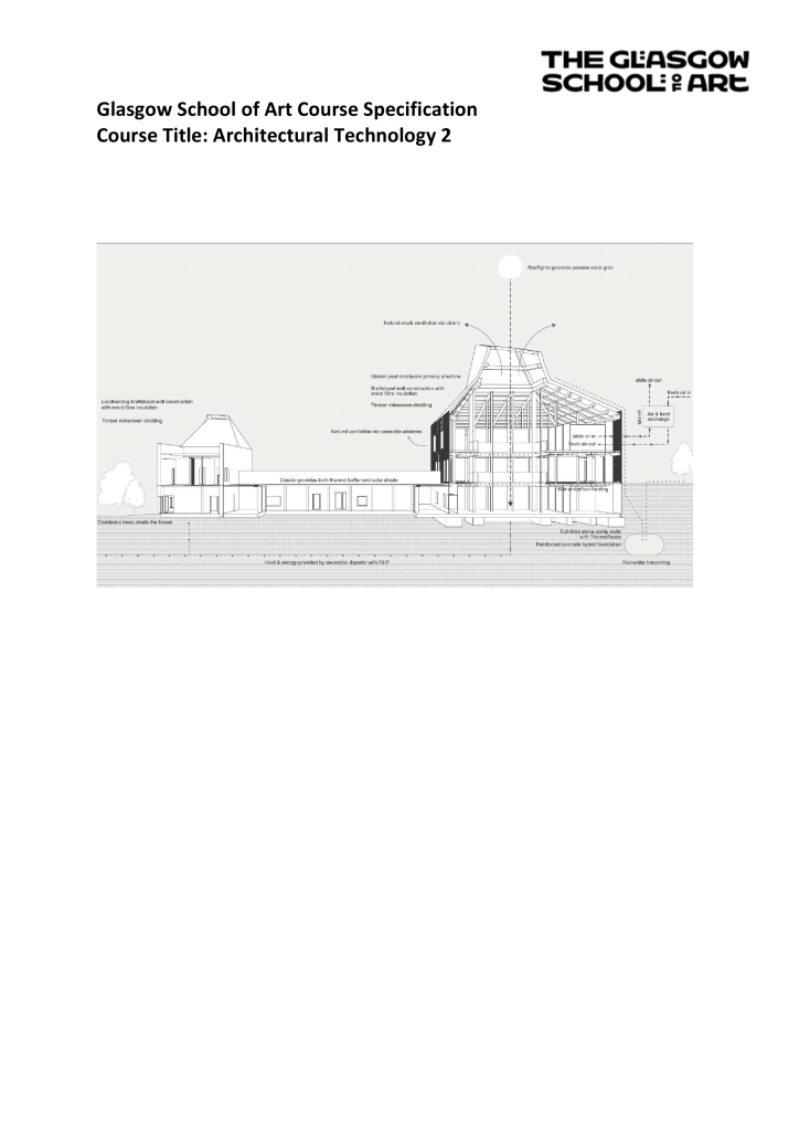 Architectural Technology 2 2026-27 – GSA Documents